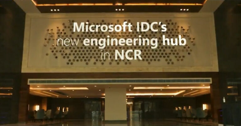 New Microsoft Office In Noida Inspired By Taj Mahal | Rajiv Kumar | IDC
